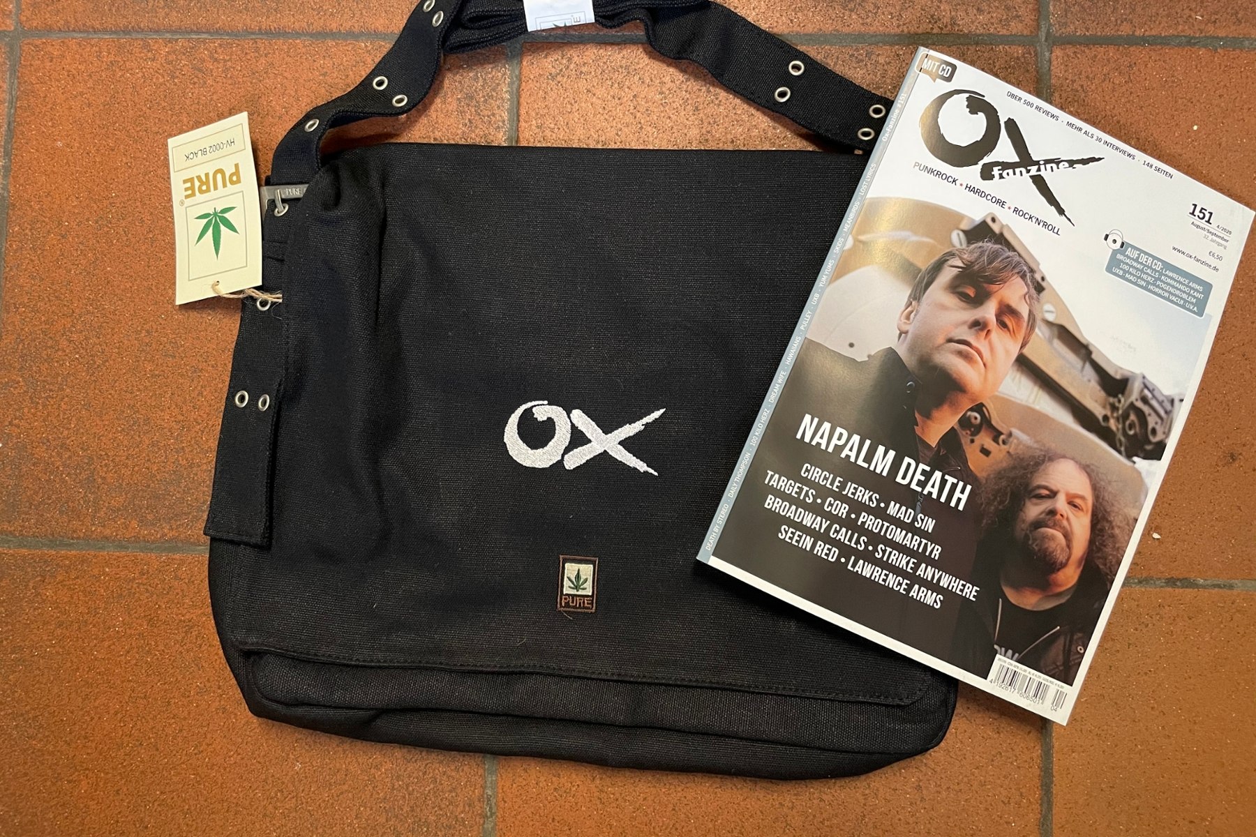 Jetzt im Ox-Shop: Ox-Umhängetasche